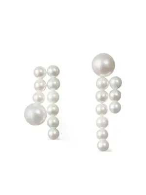 Sophie Bille Brahe 14k Recycled Yellow Pearl Earrings - Gold
