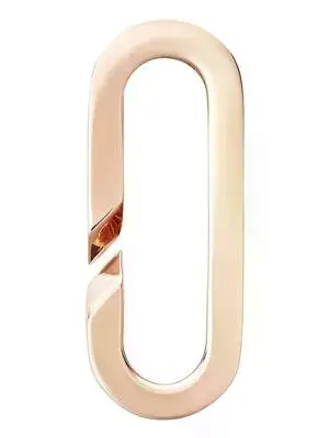 BIZZOTTO GIOIELLI 18kt Gold Paperclip Pendant Necklace - Pink