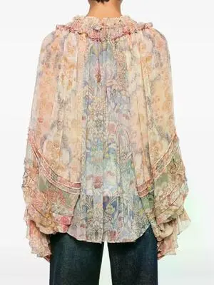 Zimmermann Rebellion Blouse - Pink