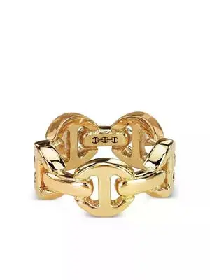 Hoorsenbuhs 18k Yellow Classic Tri-link Ring - Gold