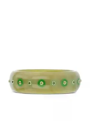 Mark Davis 18k Yellow And Bakelite Bracelet - Gold