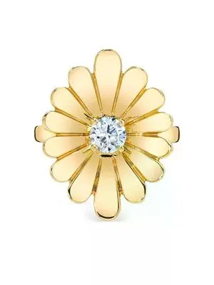 ANITA KO 18k Yellow Water Lily Diamond Ring - Gold