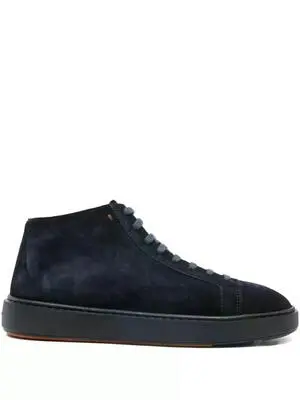 Santoni Suede Sneakers