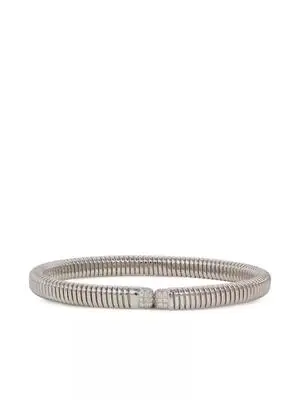Sidney Garber 18k White Gold Diamond Bettina Bracelet - Silver