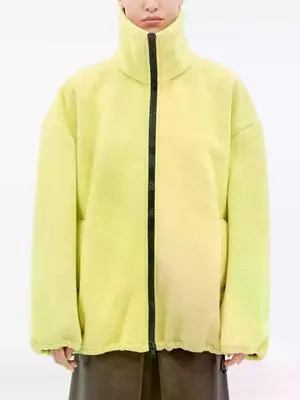 MSGM Zip-fastening Sweatshirt - Yellow
