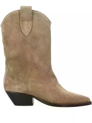 Isabel Marant Duerto Suede Boots - Neutrals