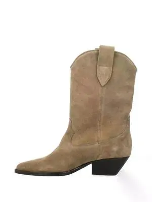 Isabel Marant Duerto Suede Boots - Neutrals