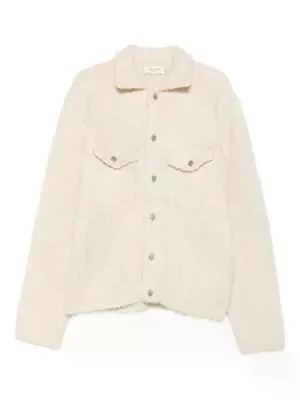 LANEUS Button-fastening Shirt Jacket