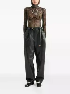 Givenchy Long-sleeve Mesh-effect Body