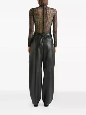 Givenchy Long-sleeve Mesh-effect Body