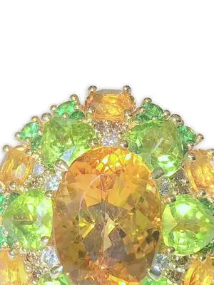 STEFERE 18k Yellow Multi-stone Ring