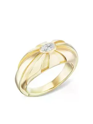 Sorellina 18k Yellow Electric Moonbeam Diamond Ring - Gold