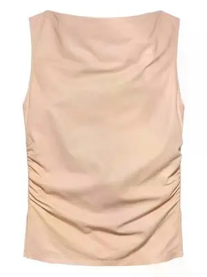 ARMA Lina Draped Sleeveless Blouse