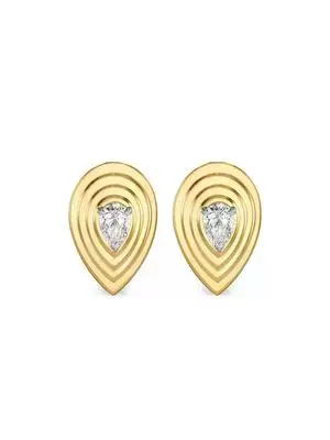 Phillips House 18k Pear Diamond Earrings - Yellow Gold