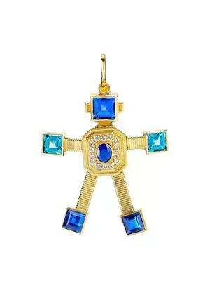 VAN ROBOT 18kt Yellow Pendant Necklace - Gold