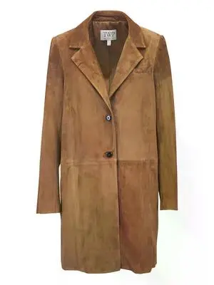 TWP Welt-pocket Suede Coat
