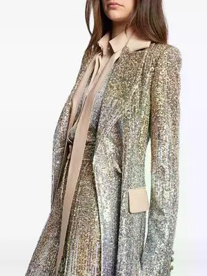 Elie Saab Sequin-embroidered Coat