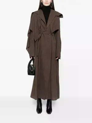 YEHUAFAN Wool Coat