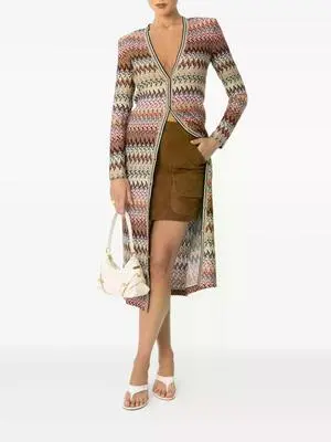 Missoni Chevron-pattern Button-front Cardigan