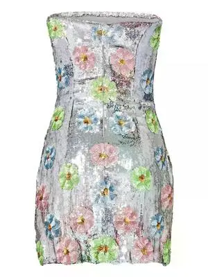 Brandon Maxwell The Esme Sequined Mini Dress