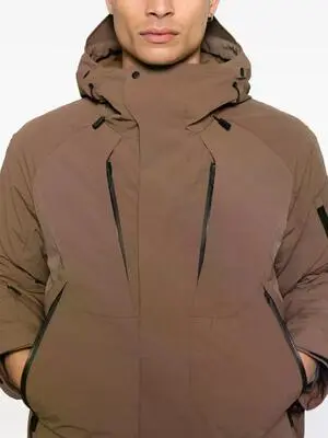 JG1 Padded Hooded Jacket - Brown