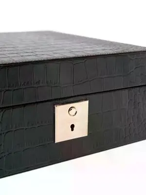 Smythson Mara Lock Watch Box