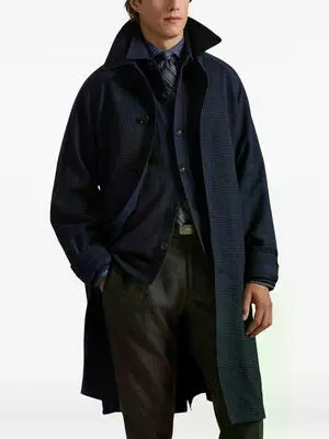Polo Ralph Lauren Glen Plaid Pattern Coat