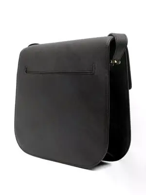 TOM FORD Grain Leather Cross Body Bag - Brown