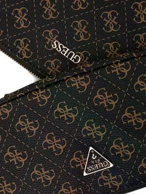 Guess Monogram Chain Cross-body Bag