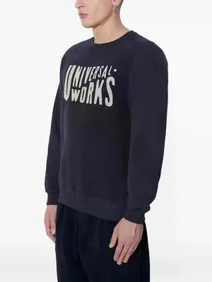 Universal Works Graphic Crew-neck Sweatshirt