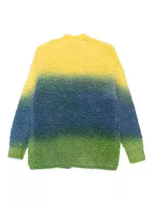 AKEP Colour-block Cardigan