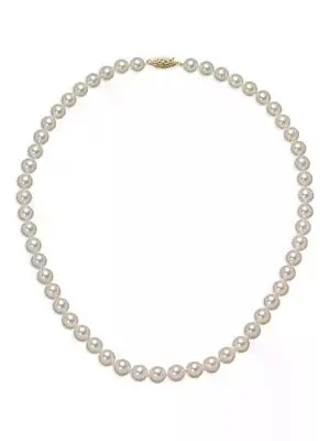 BAGGINS 14k Yellow Akoya Pearl Necklace - Gold