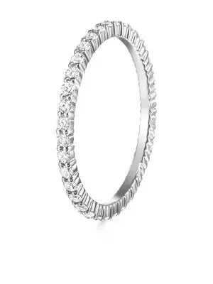 Melissa Kaye Sadie Eternity Band Ring - Silver