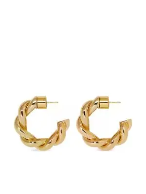JENNIFER FISHER Twisted Lilly Huggie Earrings - Gold