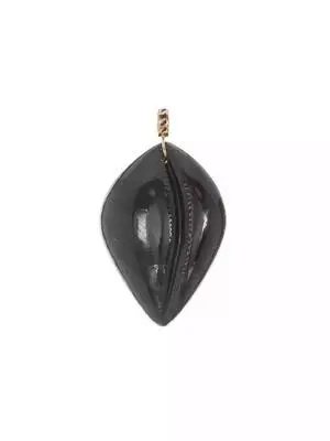 DEZSO 18k Rose Gold Tiger Eye Pendant