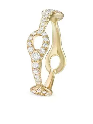 Melissa Kaye 18k Yellow Small Lola Diamond Needle Ring - Gold