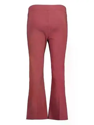 Avenue Montaigne Léo Cropped Trousers - Red