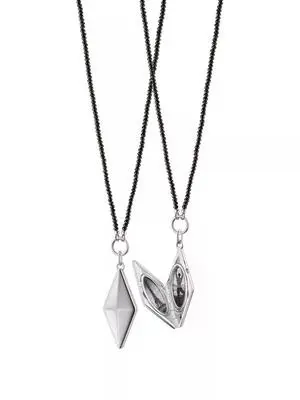 Monica Rich Kosann Statement Pendant Necklace - Silver