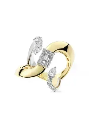 Yeprem 18k Gold Diamond Ring - Yellow