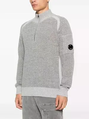 C.P. COMPANY Zip-neck Sweater