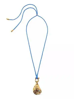LIZZIE FORTUNATO Oyster Pendant Necklace - Gold