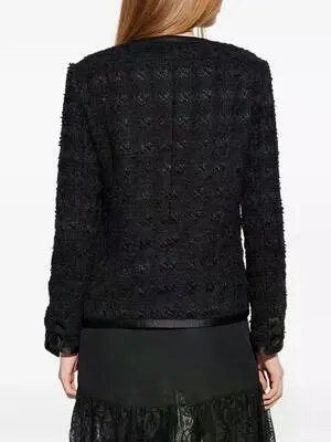 Dolce & Gabbana Buttoned-trim Jacket - Black