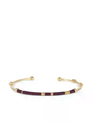 Gas Bijoux Zanzibar Cord Bracelet - Gold