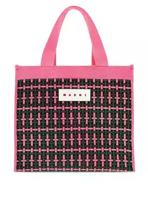 Marni Cotton-blend Tote Bag