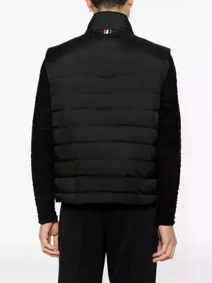 Thom Browne Ripstop Down-filled 4-bar Gilet - Black