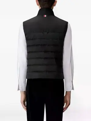 Thom Browne Ripstop Down-filled 4-bar Gilet - Black