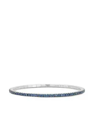 Roberto Demeglio 18k White Gold Sapphire Bracelet - Silver