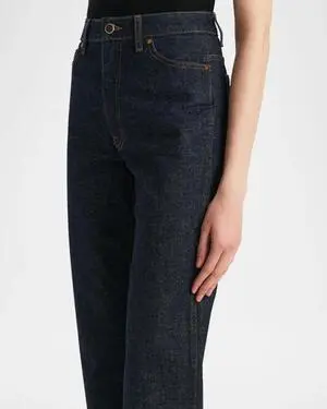 Khaite Danielle Straight-leg Jeans - Benson
