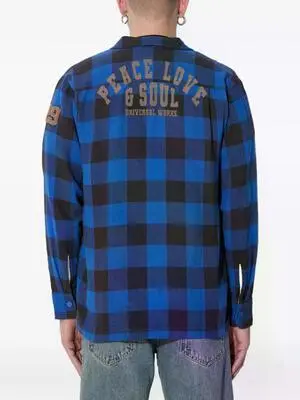 Universal Works Checked Long-sleeve Shirt