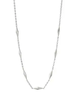 Monica Rich Kosann Points North Embellished Necklace - Silver
